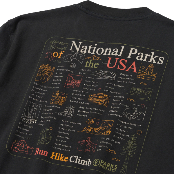 National Park Outline Checklist Tee – Sports Basement