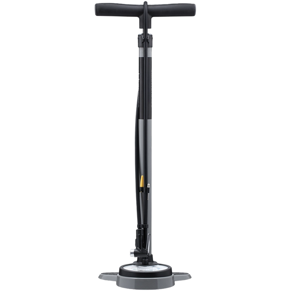 Precise Floor Pump - Stealth Grey – Sports Basement