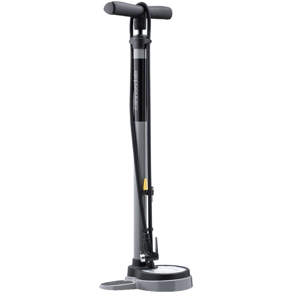 Precise Floor Pump - Stealth Grey – Sports Basement