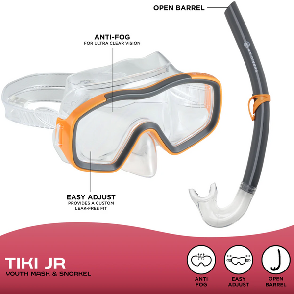 Tiki JR Combo Orange Grey – Sports Basement